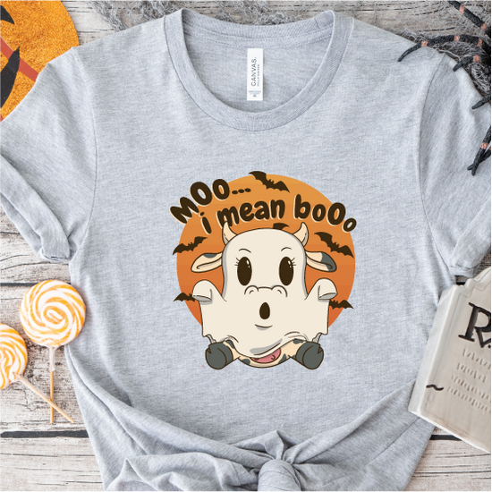 "Moo...I Mean Booooo!" – Blue Bolt Creative